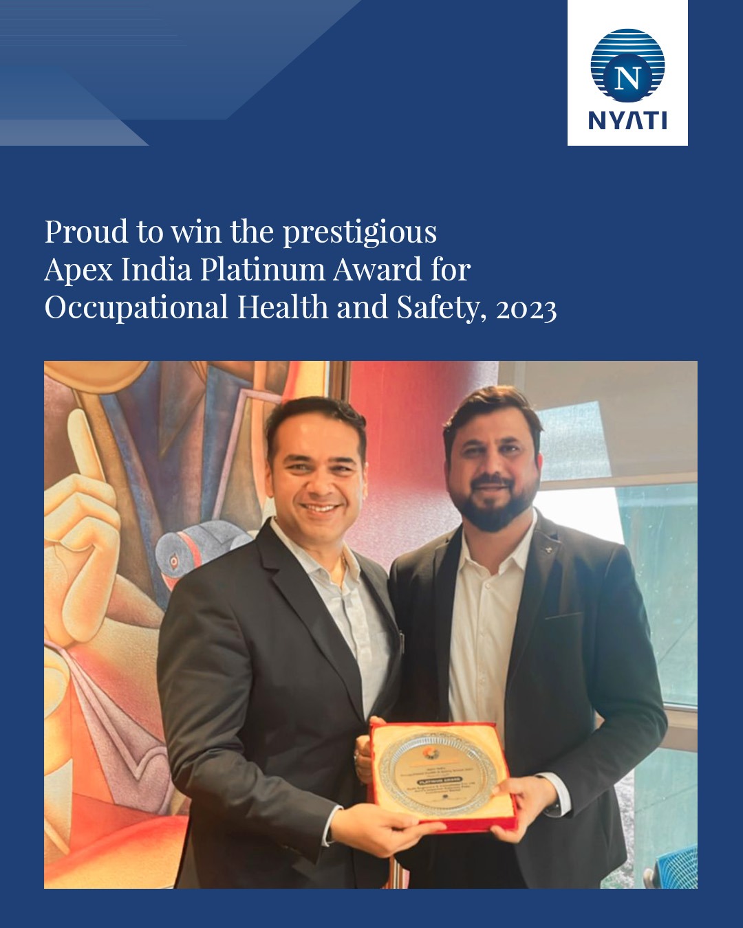 Occupational Health and Safety award